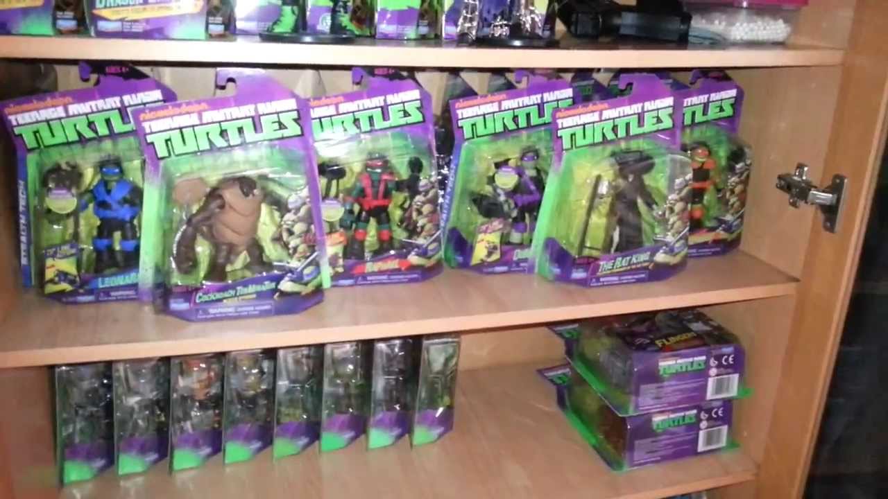 Huge Nickelodeon TMNT Toy collection - YouTube