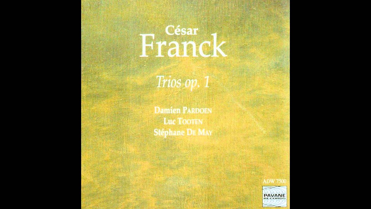 Damien Pardoen, Luc Tooten, Stéphane de May - Trio de salon, Op. 1 No ...