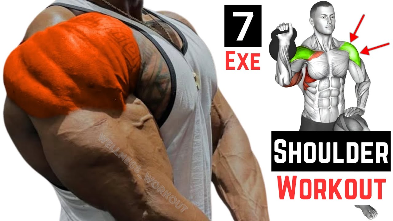 Best Shoulder Exercises for Mass | Grow Your Shoulders - YouTube