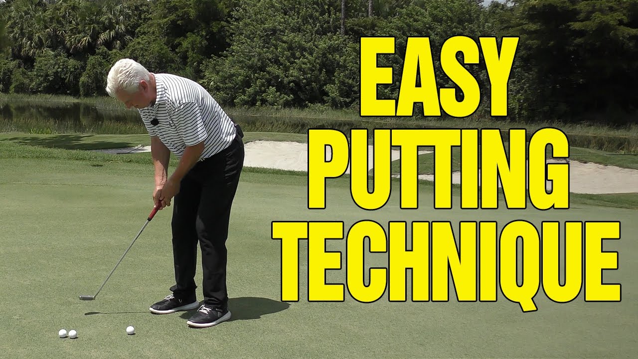 EASIEST PUTTING TECHNIQUE YOU'VE EVER SEEN (COPY THIS)!! - YouTube