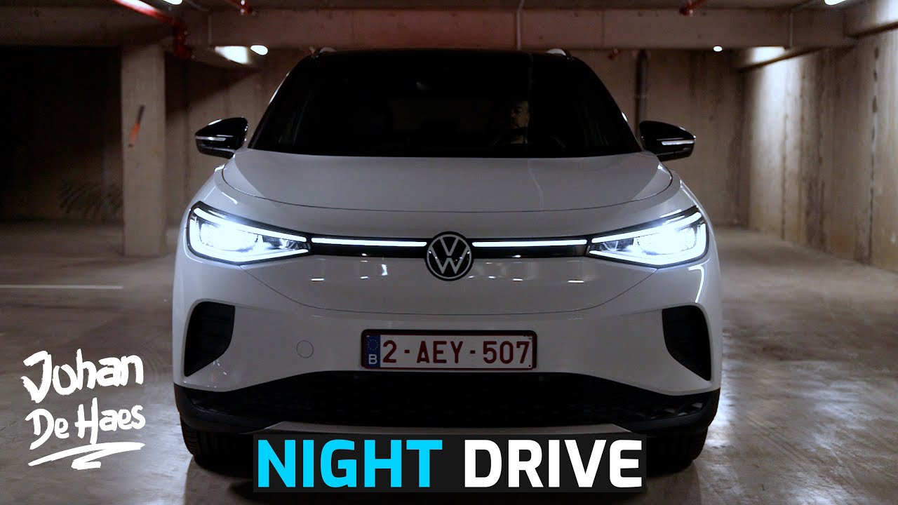 VW ID.4 POV NIGHT DRIVE I MATRIX LED I AMBIENT LIGHTING - YouTube