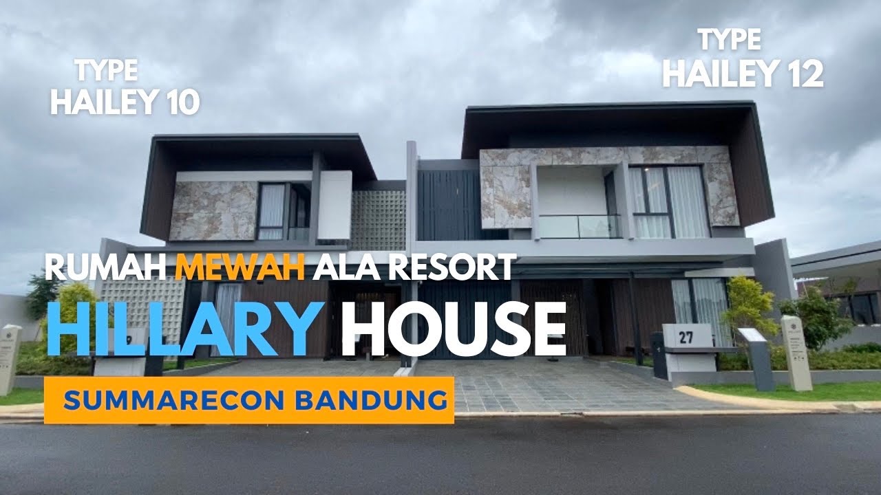 Paket Lengkap Rumah Mewah Luas Berkelas Hillary Summarecon Bandung ...