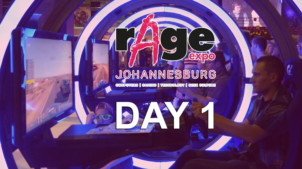 rAge Expo 2016 - Day 1 : Johannesburg | Ticket Pro Dome - YouTube