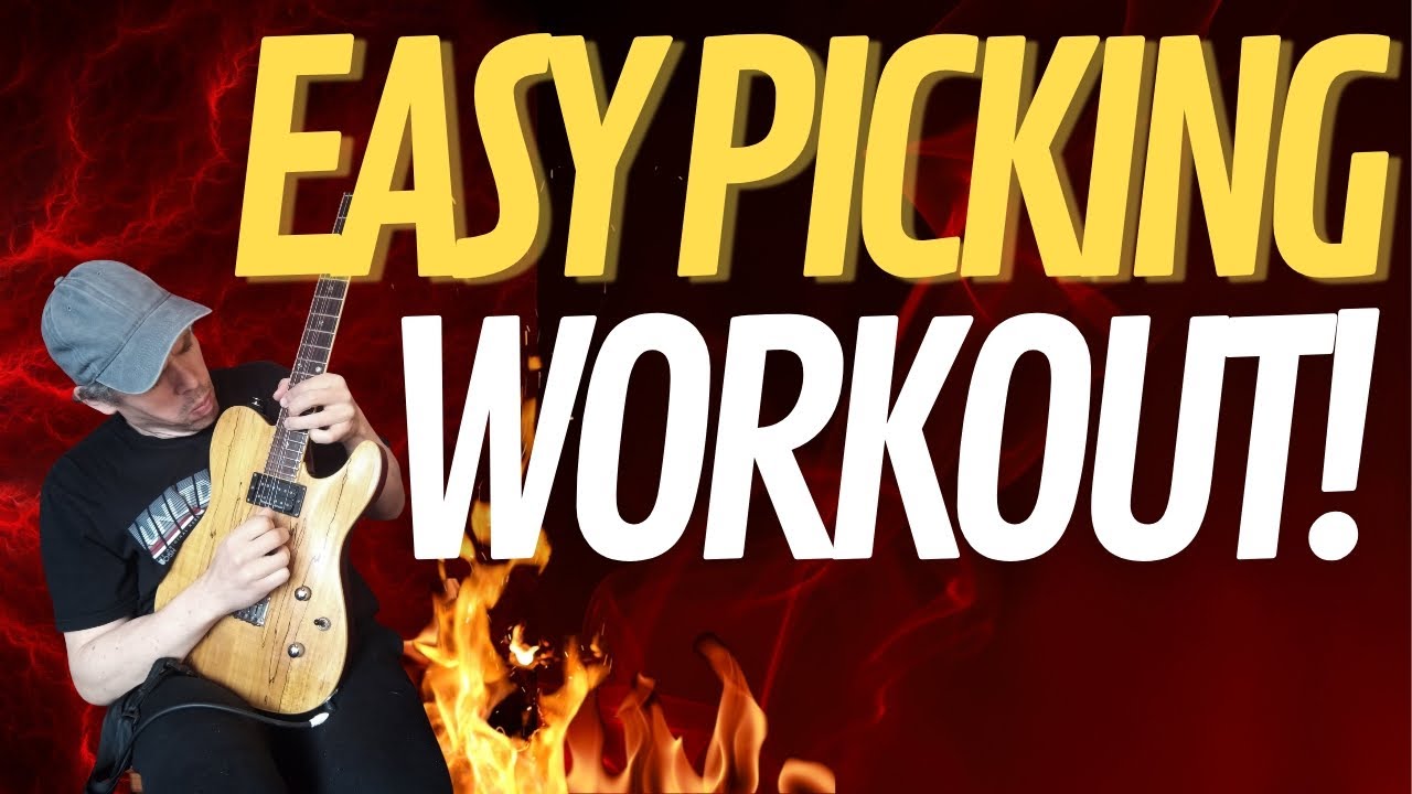 2-String Alternate Picking Workout - YouTube