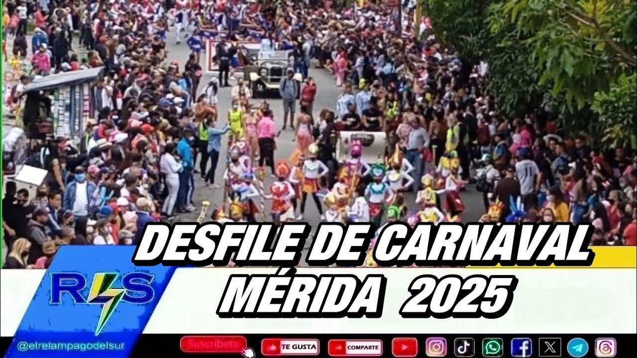 ELECCIÓN DE LA REINA DEL SOL 2025 Y DESFILE CARNAVAL 2025 EN MÉRIDA ...