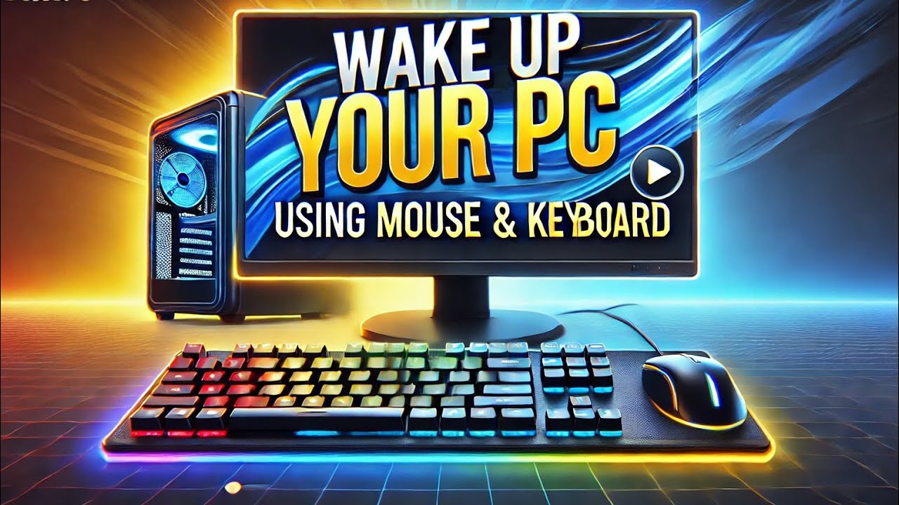 How to turn on your pc with usb device( Keyboard & Mouse) - YouTube