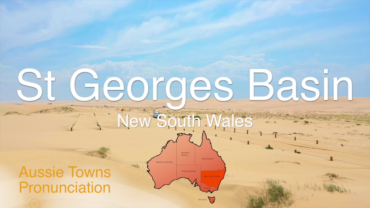 How To Pronounce St Georges Basin (NSW) - YouTube