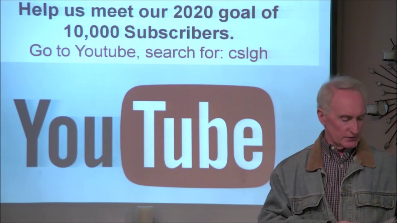 Rev. Mike explains how to find our YouTube channel. - YouTube