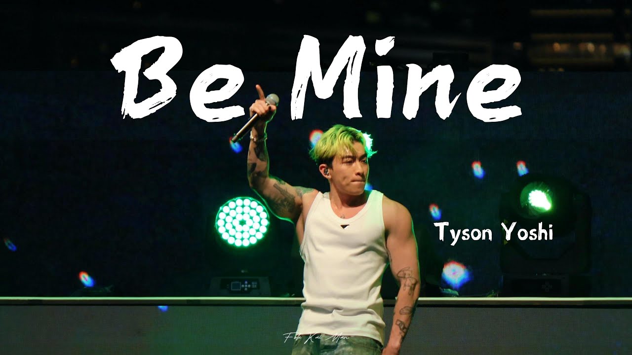 [4K] 230806 Tyson Yoshi《Be Mine》Fancam 維港水上音樂會 - YouTube