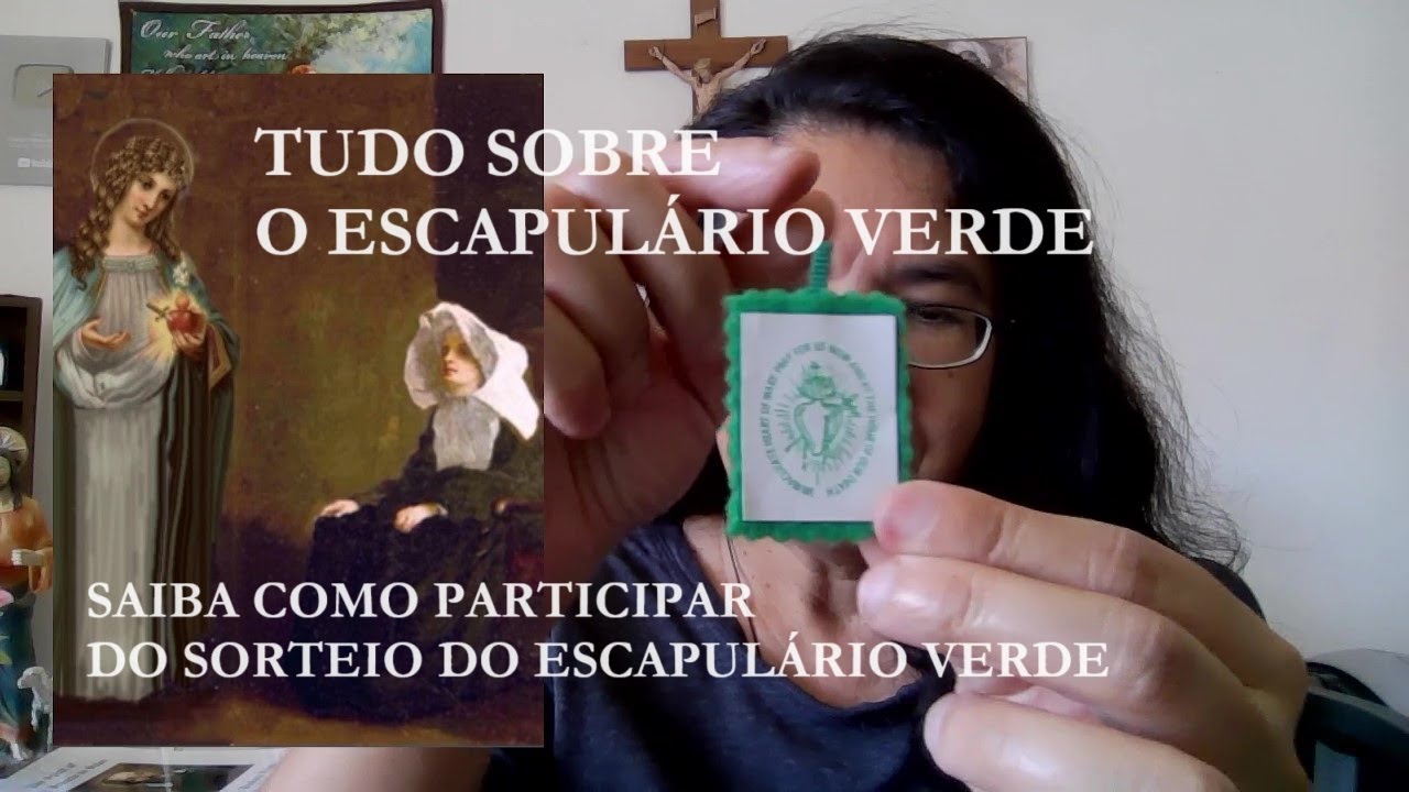 TUDO SOBRE O ESCAPULARIO VERDE - YouTube