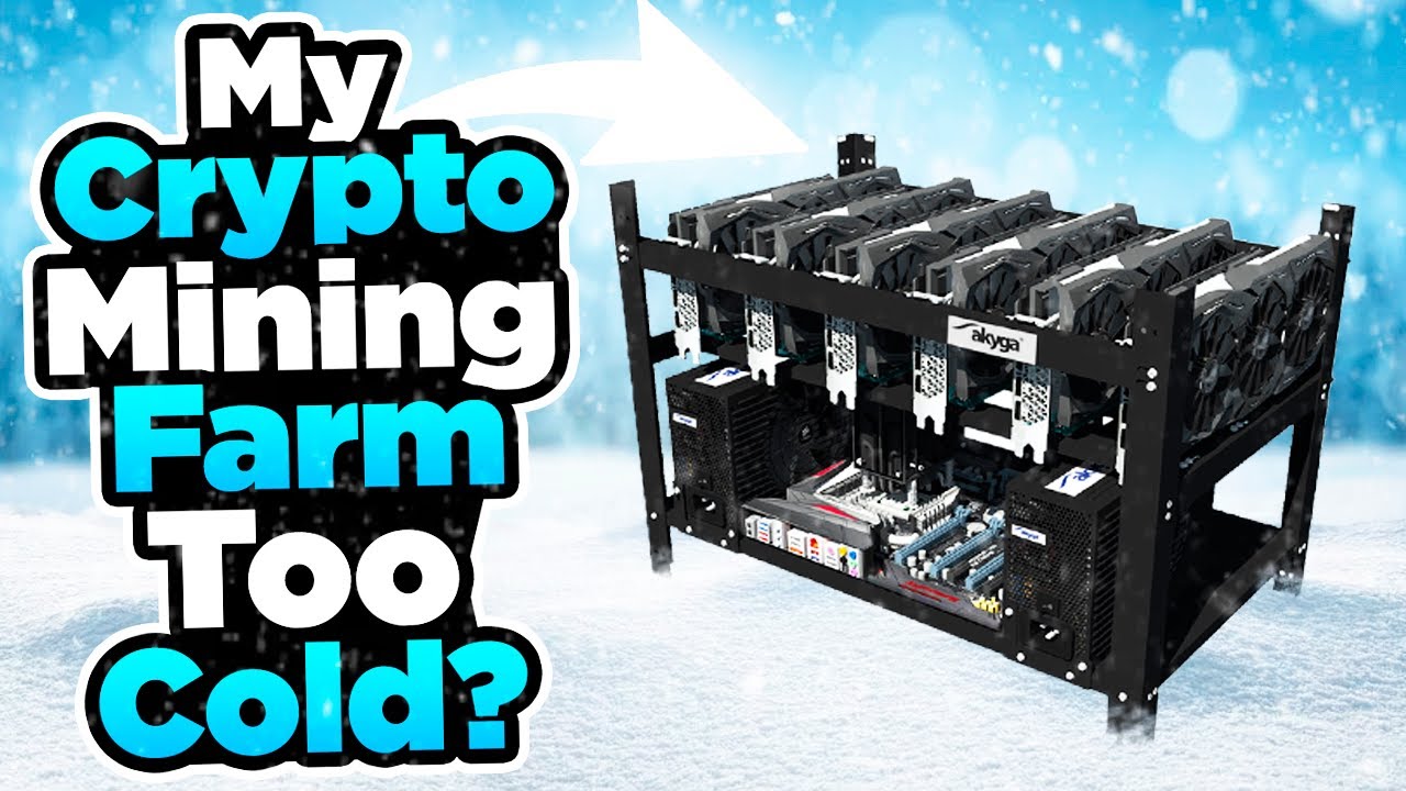 My GPU Mining Farm 2021 Is Possibly Too COLD? - YouTube