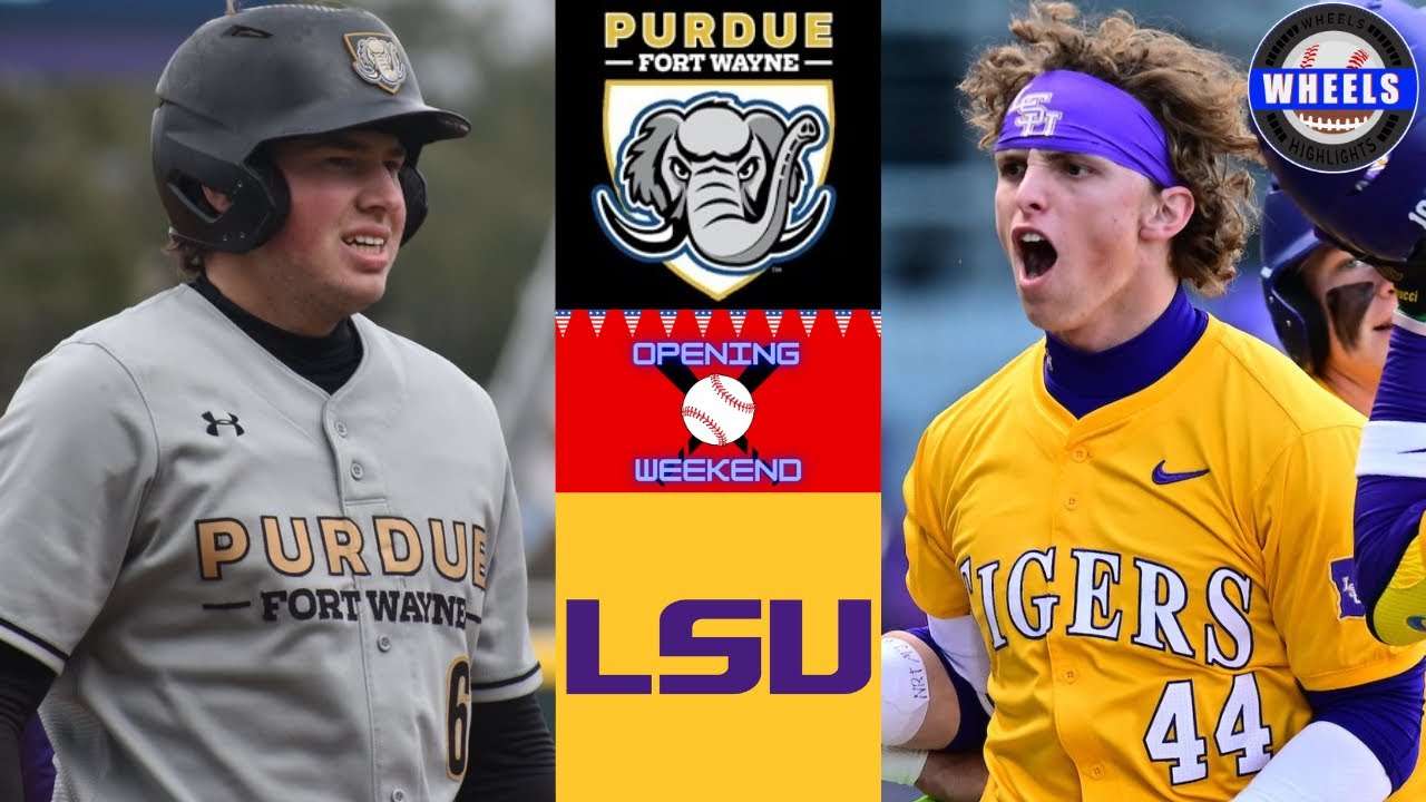 Purdue Fort Wayne vs #3 LSU (Game 3) | 2025 College Baseball - YouTube