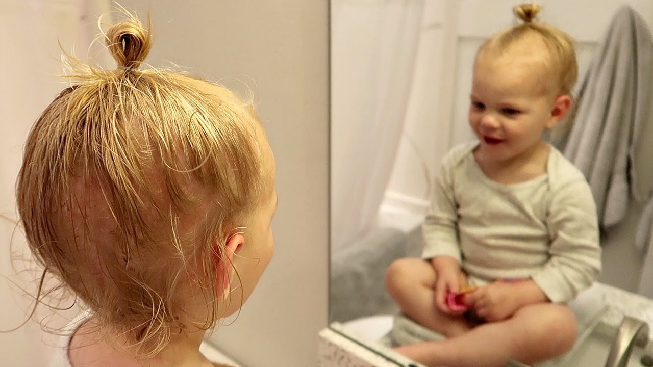 Baby Man Bun - YouTube