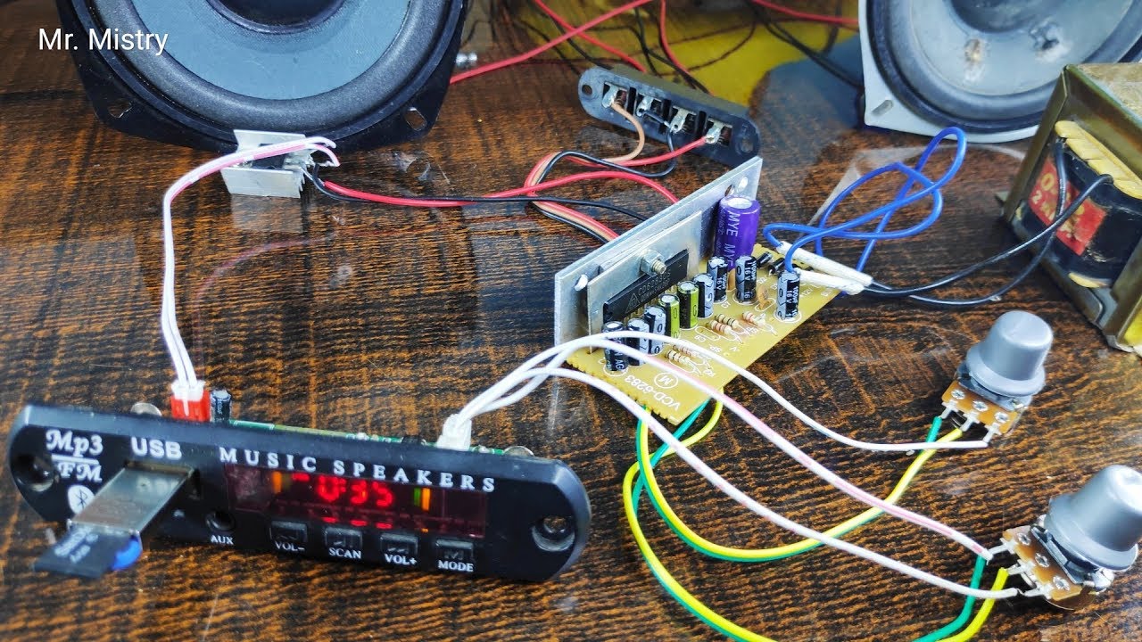 Bluetooth and volume connection on 6283 ic board - YouTube