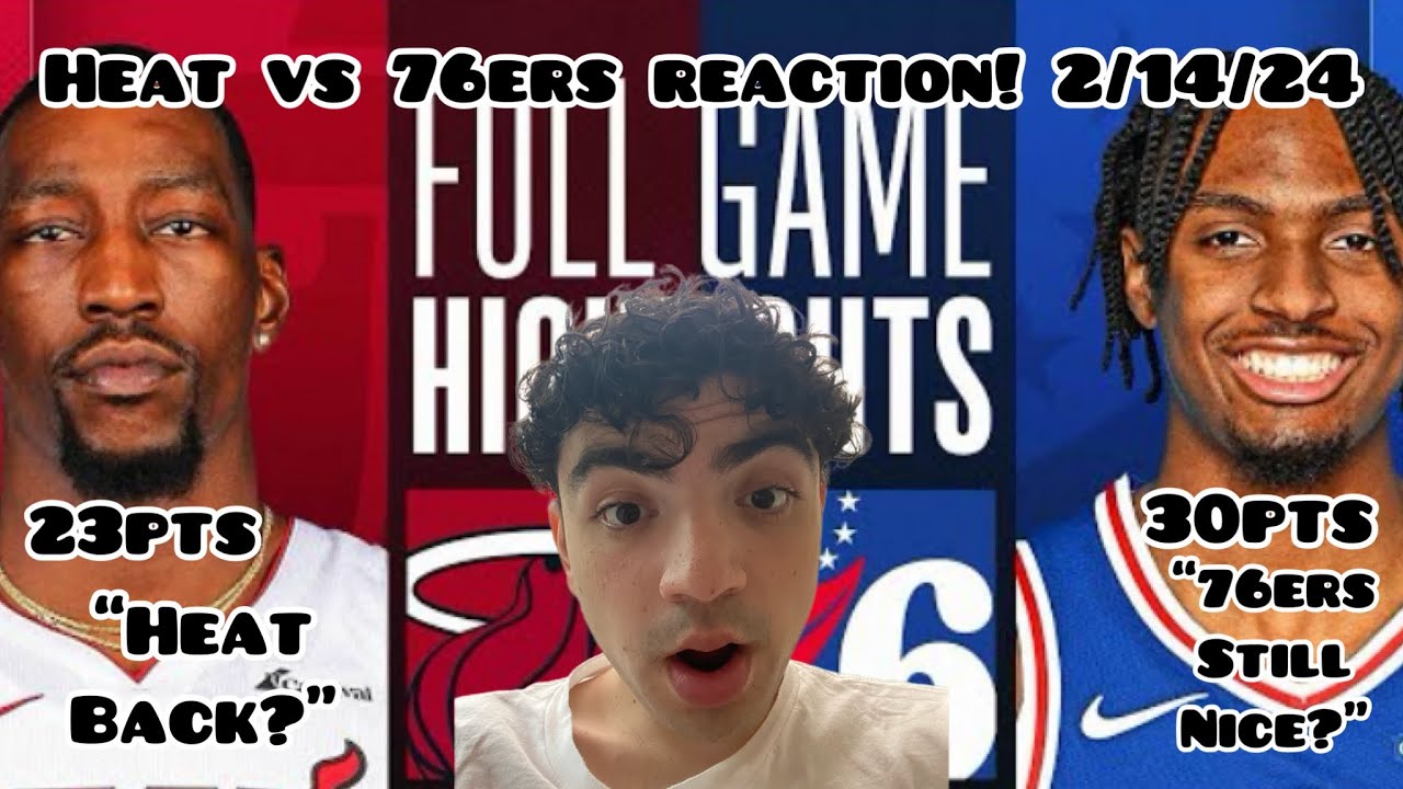 HEAT OWN 76ERS! HEAT at 76ERS | FULL GAME HIGHLIGHTS | February 14 ...