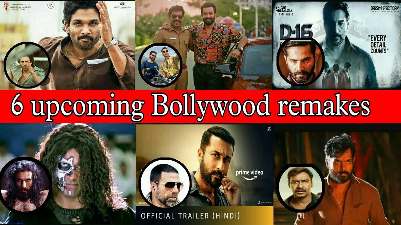 6 Upcoming Bollywood remakes | Tollywood remakes | Review with Rocky ...