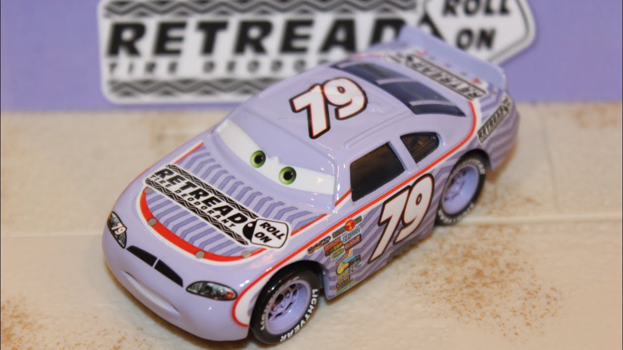 Mattel Disney Cars Haul Inngas Retread #79 Piston Cup Racer (Forlorn ...