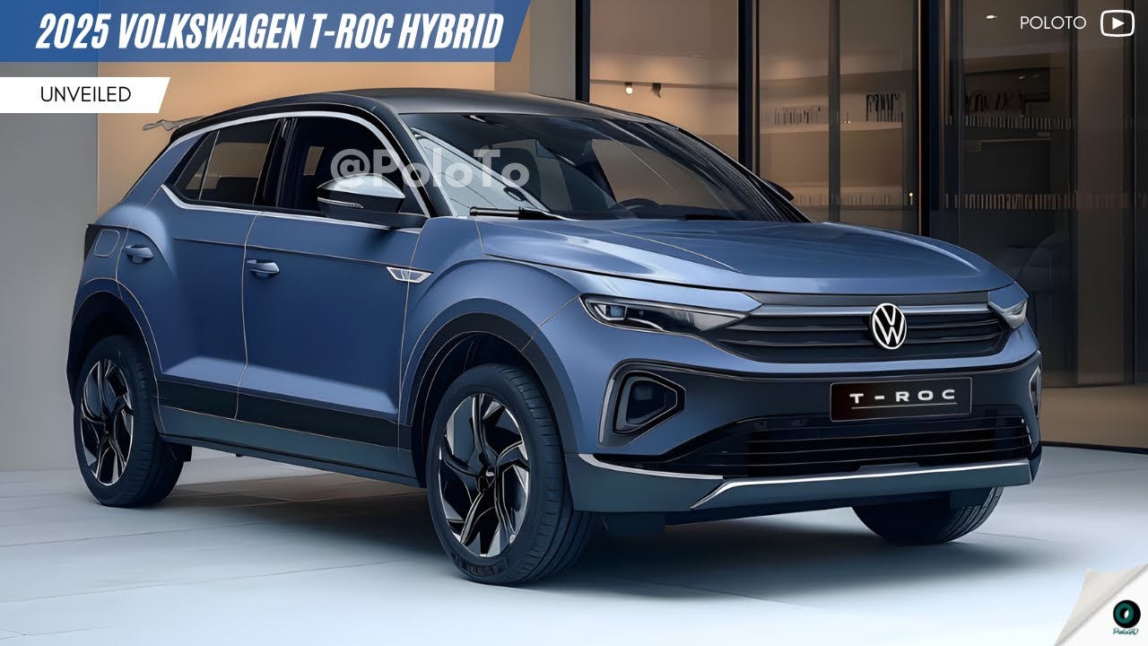 2025 Volkswagen T-Roc Hybrid Unveiled - far superior to its competitors ...