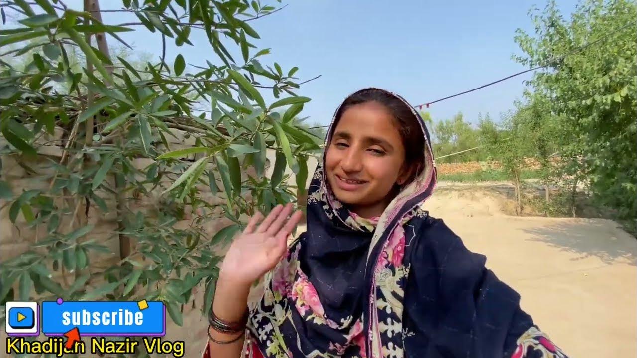 Gaon Mein Shyam Ki Routine || Khadijah Nazir vlog - YouTube