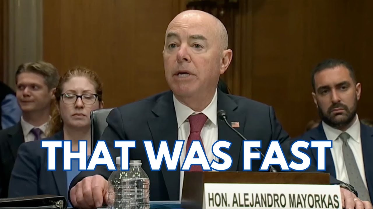 Senate Ends Effort to Oust Homeland Security Chief Mayorkas - YouTube