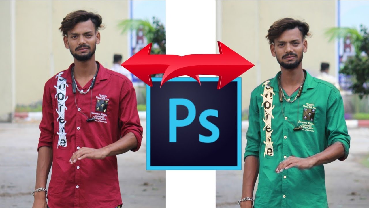 HOW. TO CHANGE COLOUR 👕 T SHIRT ANd SHIRT // PHOTOSHOP TUTORIAL EDITING ...