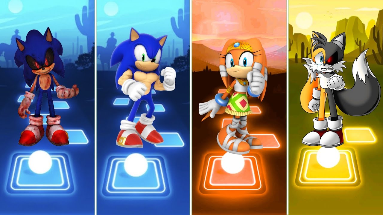 Sonic Exe 🆚 Muscular Sonic 🆚 Sonic Boom 🆚 Tails Sonic | Sonic Music ...