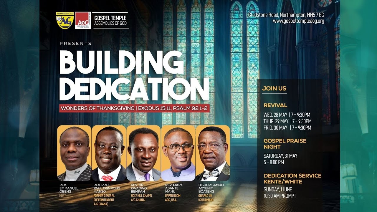 DAY 3 || GTAG BUILDING DEDICATION | WONDERS OF THANKSGIVING - YouTube