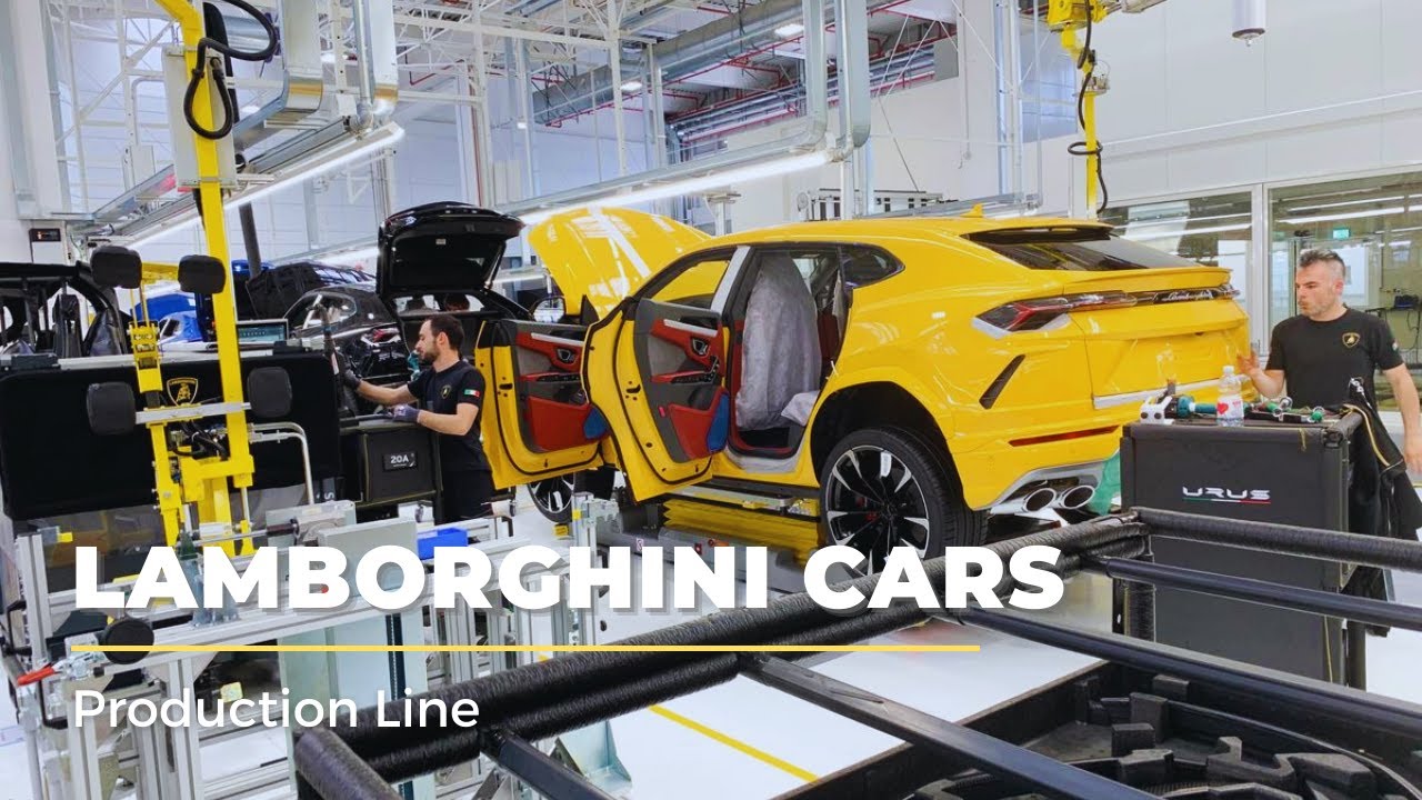 New Lamborghini Production Line | Lamborghini Factory | How Supercar is ...