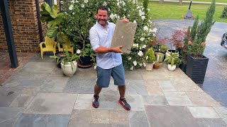 The Best DIY Paver Patio Install - Bluestone - We installed an elegant Bluestone hardscape ourselves