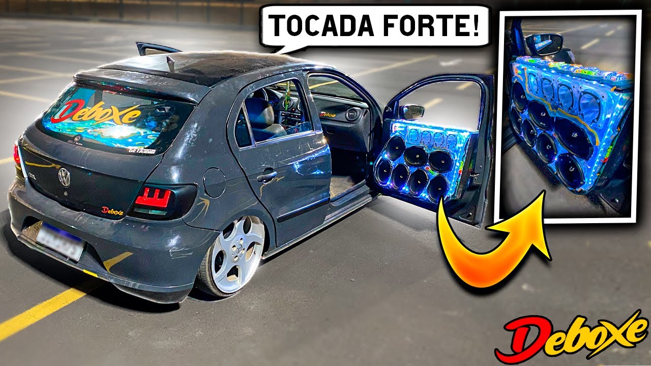 GOL montado na DEBOXE com RODAS e COR EXCLUSIVA !! *Lotado de SOM ...