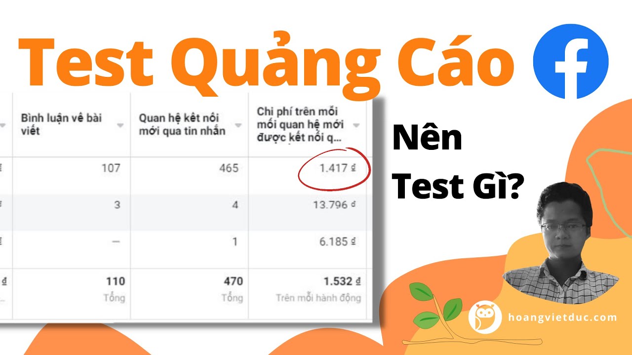 Đừng Test Tệp Facebook | A/B Test 5 Thứ Này & X2 Hiệu Quả FB Ads - YouTube