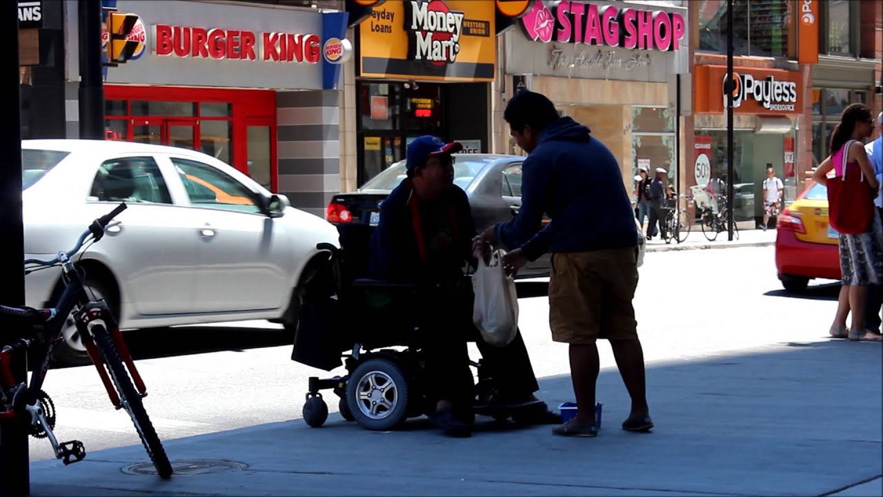 Make the Homeless Smile (Toronto, Canada) - YouTube