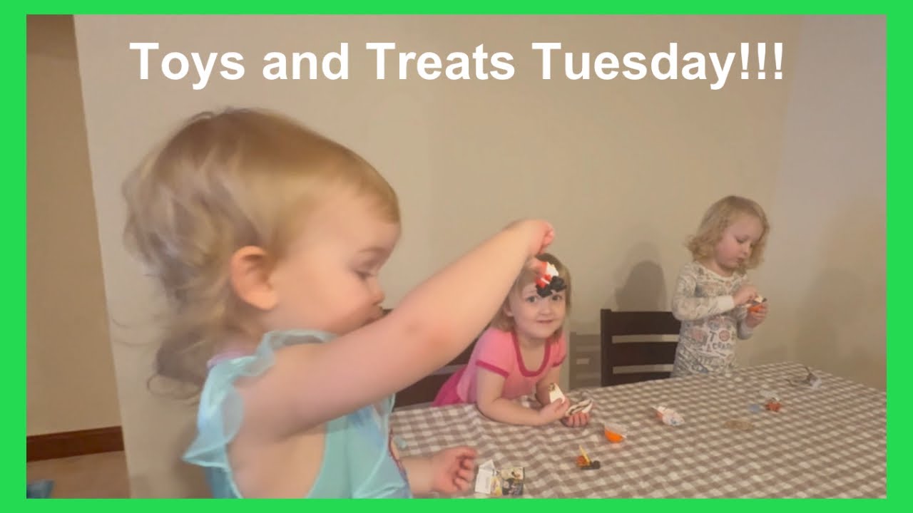 TOYS and TREATS TUESDAY!!! Chocolate Eggs and Not Sure if Anythjng Else ...