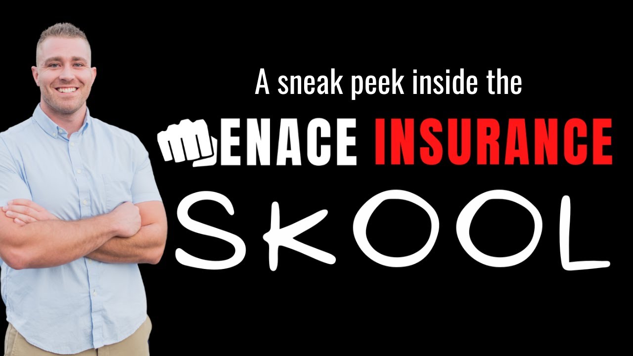 A Sneak Peek Inside the Menace Insurance Skool - YouTube
