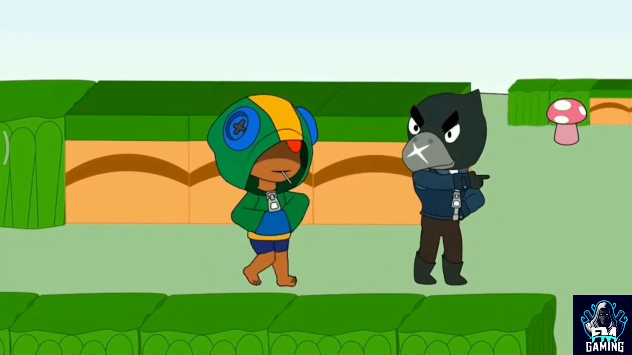 Brawl star animation |leon in duo|Showdown - YouTube
