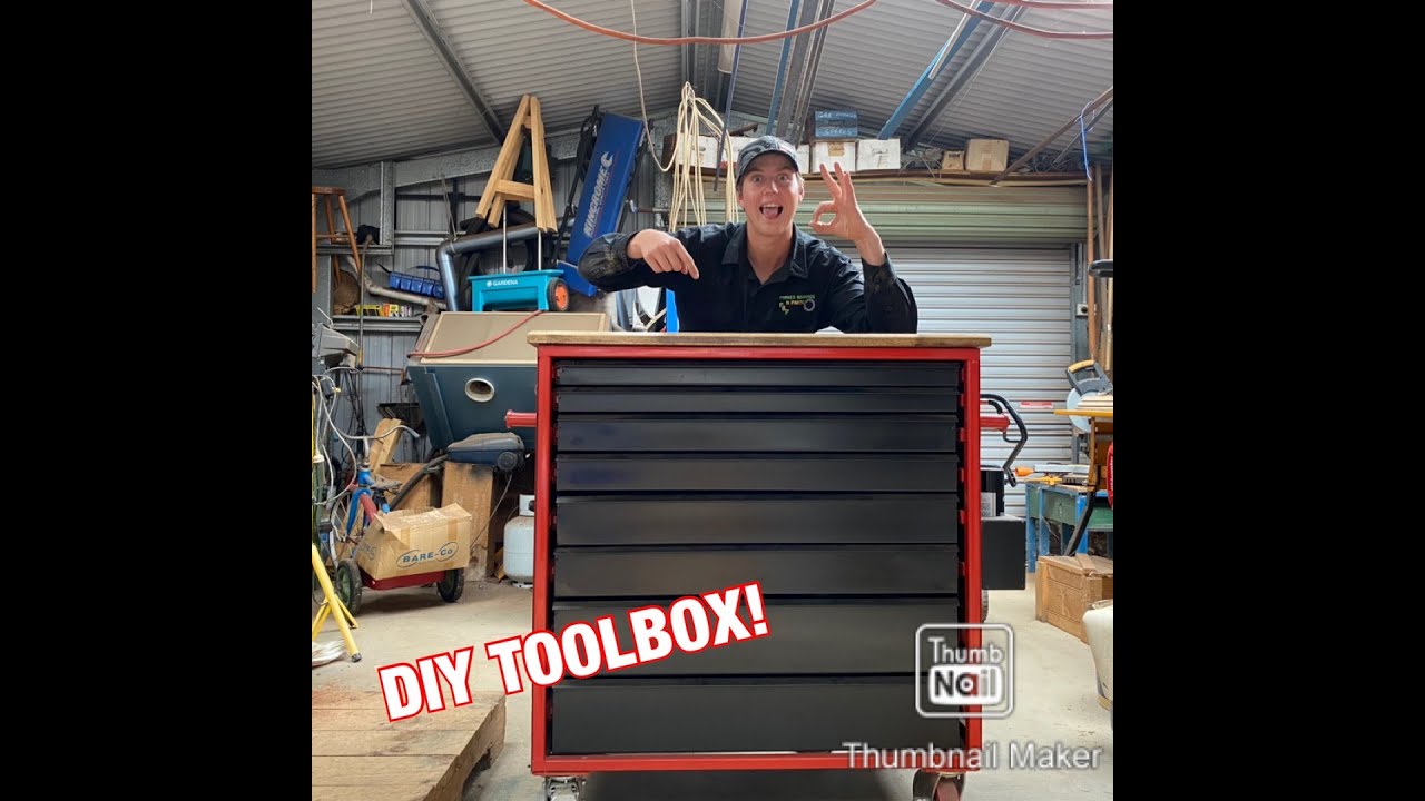 BEST DIY homemade toolbox EVER!!!??? - YouTube