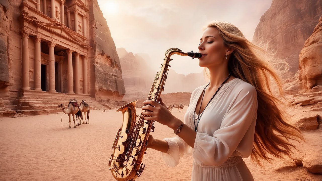 Melodic Saxophone Escape: Relaxing Instrumentals for Stress Relief and ...