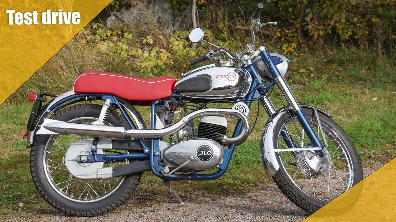 18791 - Monark Blue Arrow Cross 250 cc — 1954 - YouTube