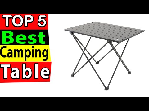 Best Camping Table In 2023 (TOP 5)