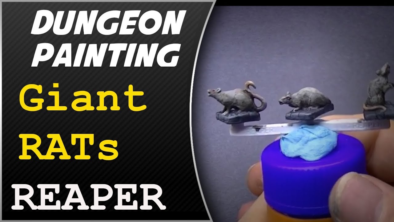 D&D: How to Paint RATS - YouTube