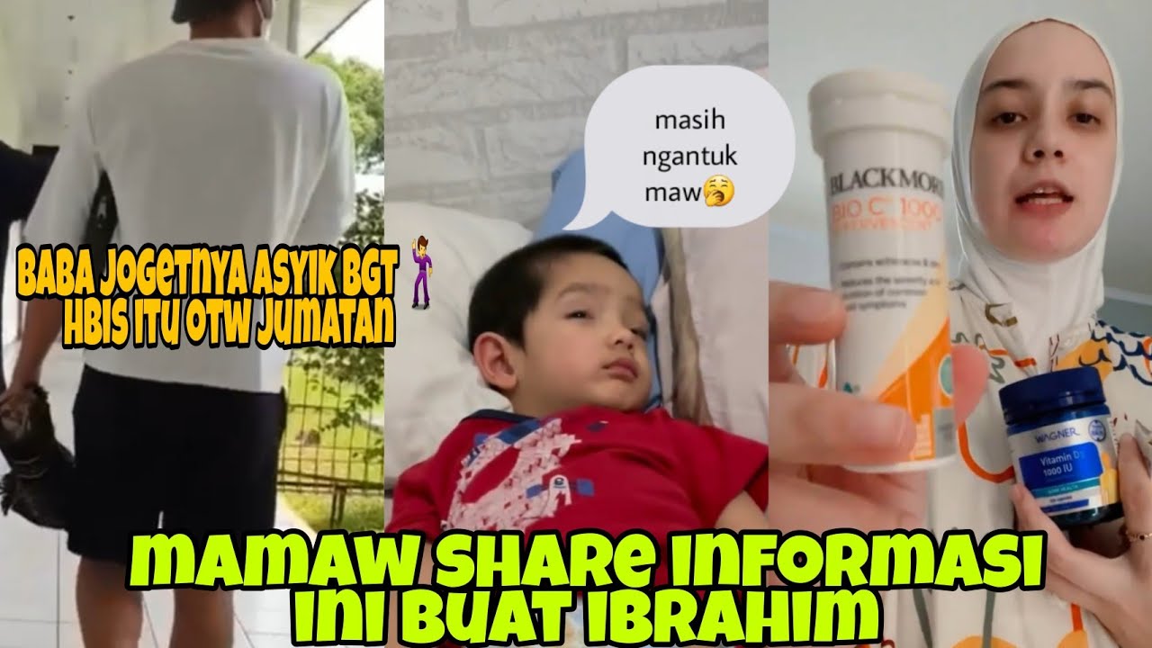 mamaw share informasi ttg Ibrahim dan bangunin chacha..asyik bgt ...