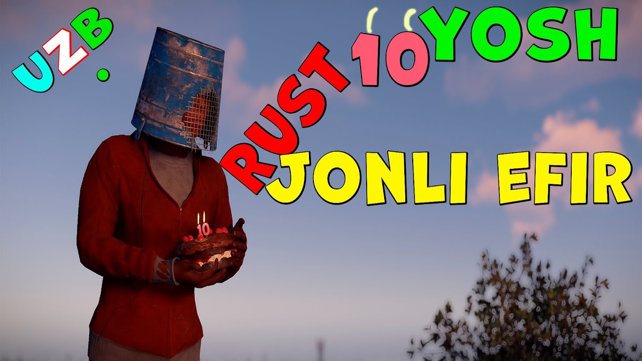 10 yosh rust global wipe offical serverda Jonli efir - YouTube