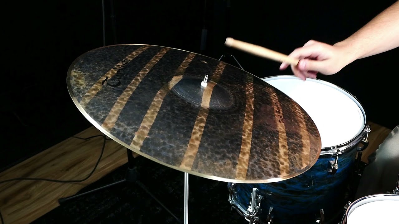 Turkish 21" Dark Hammer Ride Cymbals - YouTube