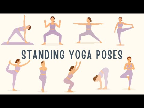 Fun Standing Yoga Poses for Kids | Balance and Energy | Yoga for Children