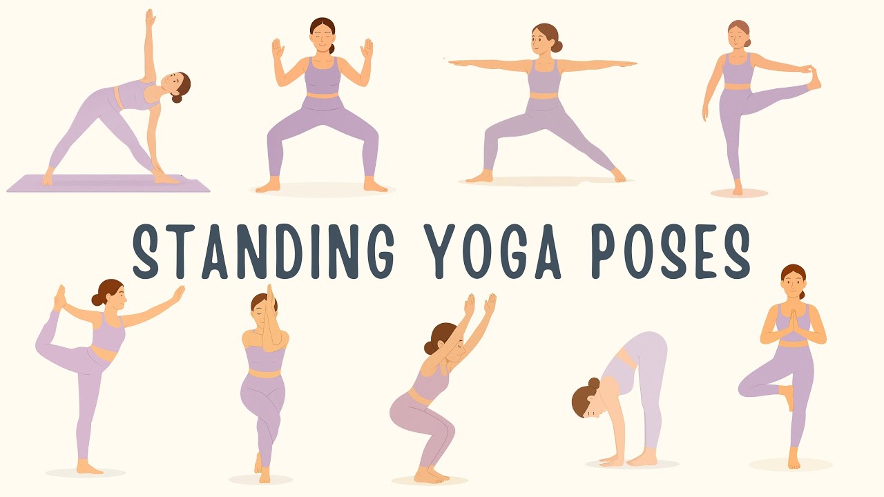 Fun Standing Yoga Poses for Kids | Balance and Energy | Yoga for ...