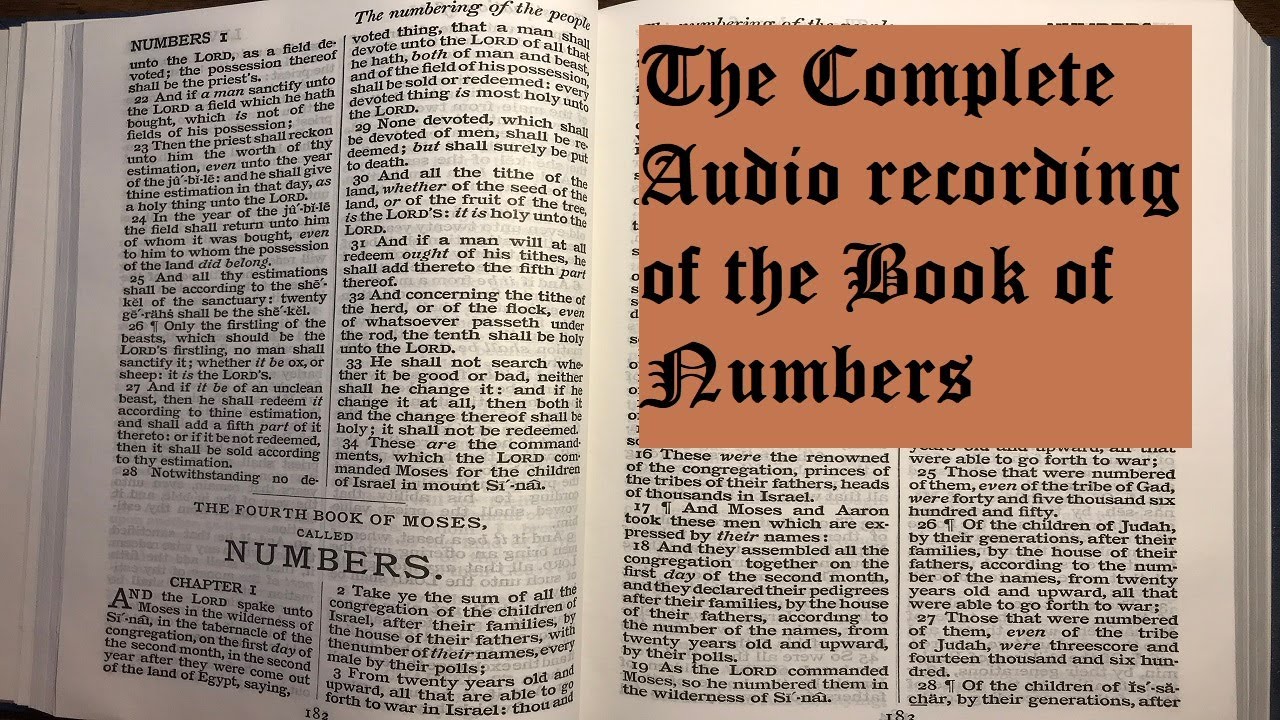 Numbers: Satan hates the word of God! Audio book - YouTube