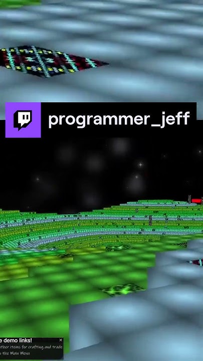 Space Trader - 2D Space - 3D Voxel Planet | programmer_jeff on #Twitch - YouTube