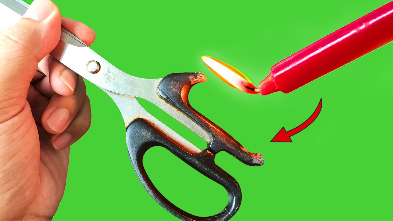 Repair Broken Plastic Scissors Into Like New | Best Way to Repairing ...