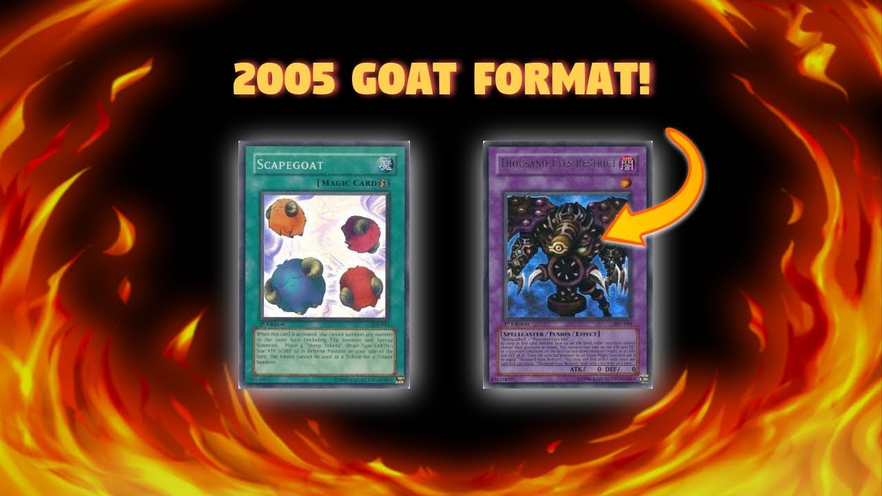 HIGH RARITY! 2005 GOAT Control Deck Profile + Tips & Tricks! | GOAT ...