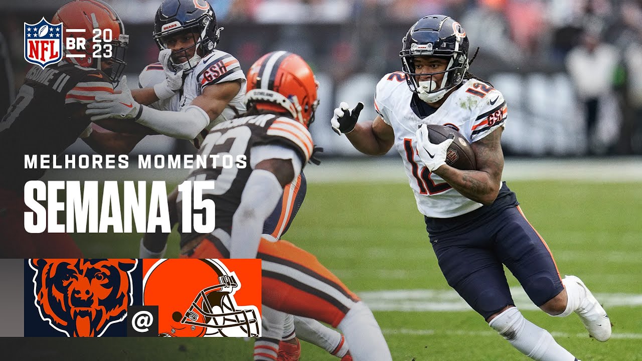 Chicago BEARS x Cleveland BROWNS | Semana 15 | Melhores Momentos NFL ...